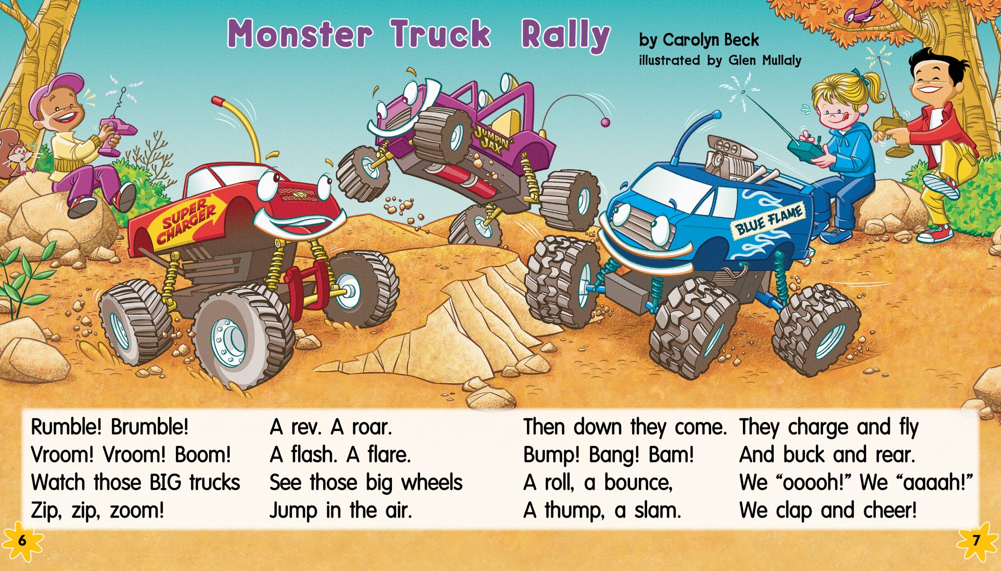 Monster Truck Rally (pages 6–7) – LPEYX Teaching Support